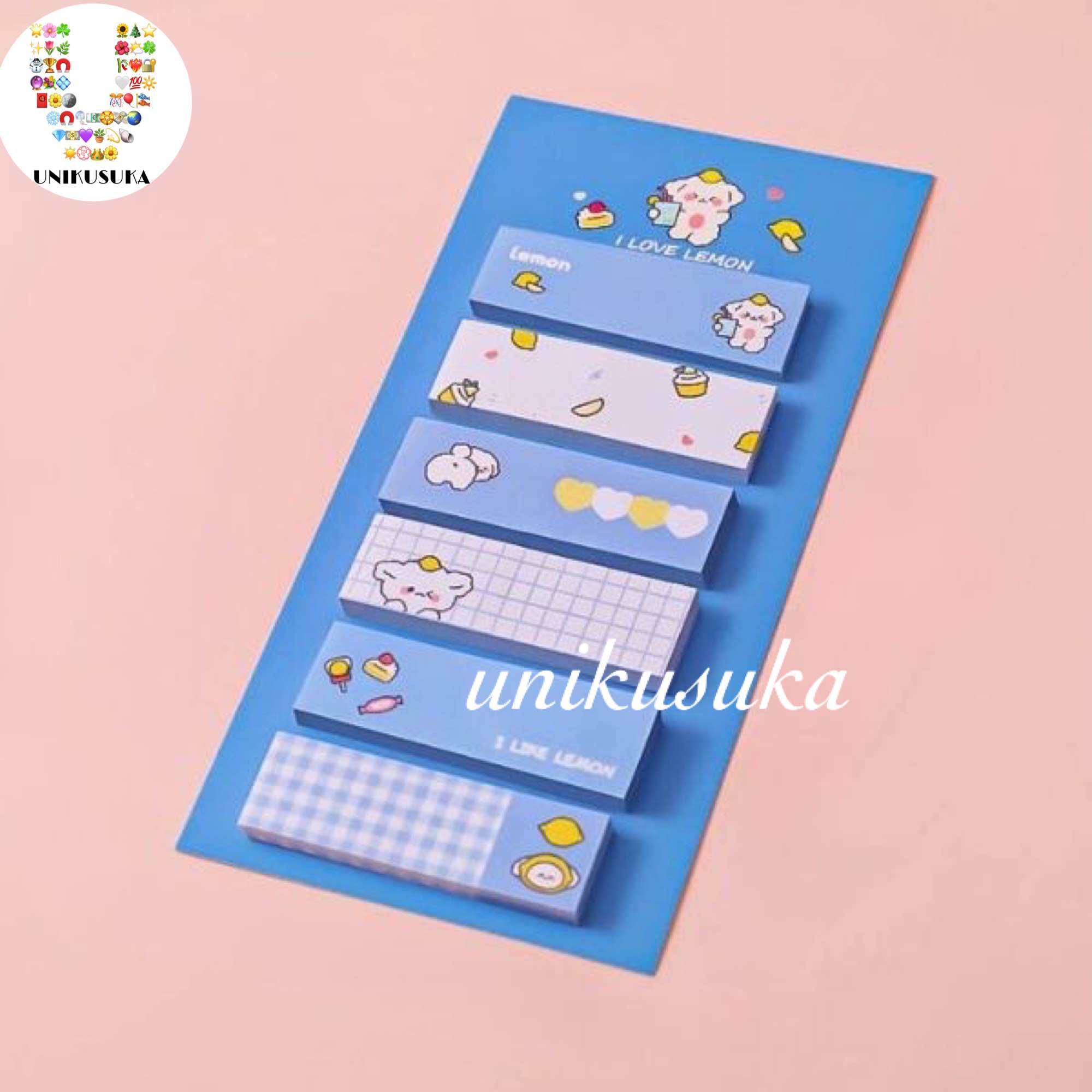 [UNIKUSUKA] Stick marker / Sticky note / Sticky notes / pembatas buku ...