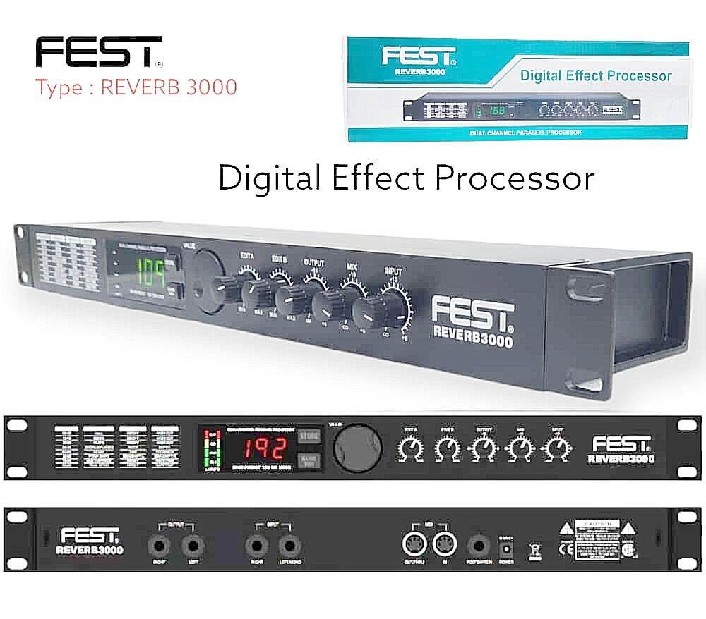 Effect Vocal Fest Reverb 3000 Digital Efek vokal Original | Lazada ...