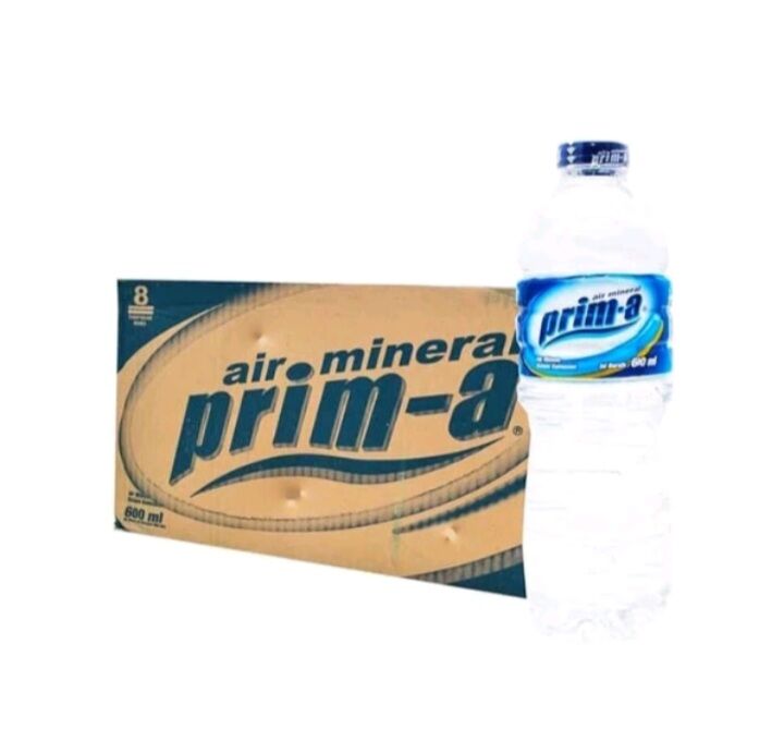 Air mineral PRIMA 600ML 1 KARTON DUS ISI 24 PCS | Lazada Indonesia