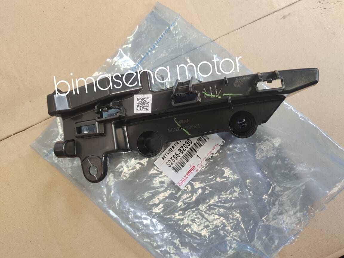 retainer bumper belakang bawah kanan new rush terios 52565-BZ030 ...