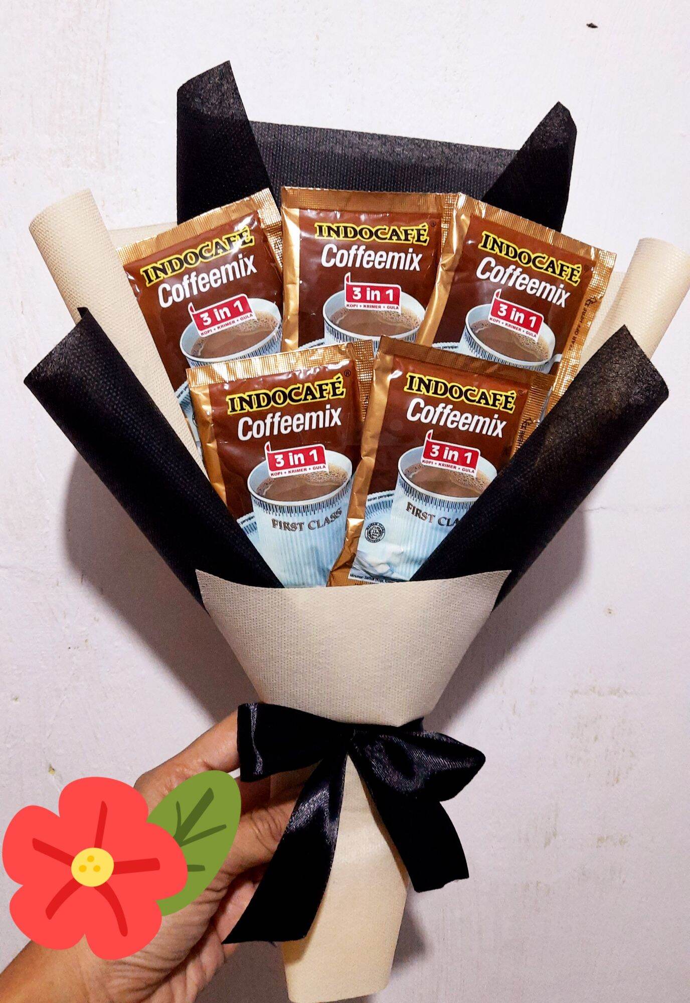 Buket cowo/kado cowo/kado ultah/buket kopi infldocafe/bucket ultah ...