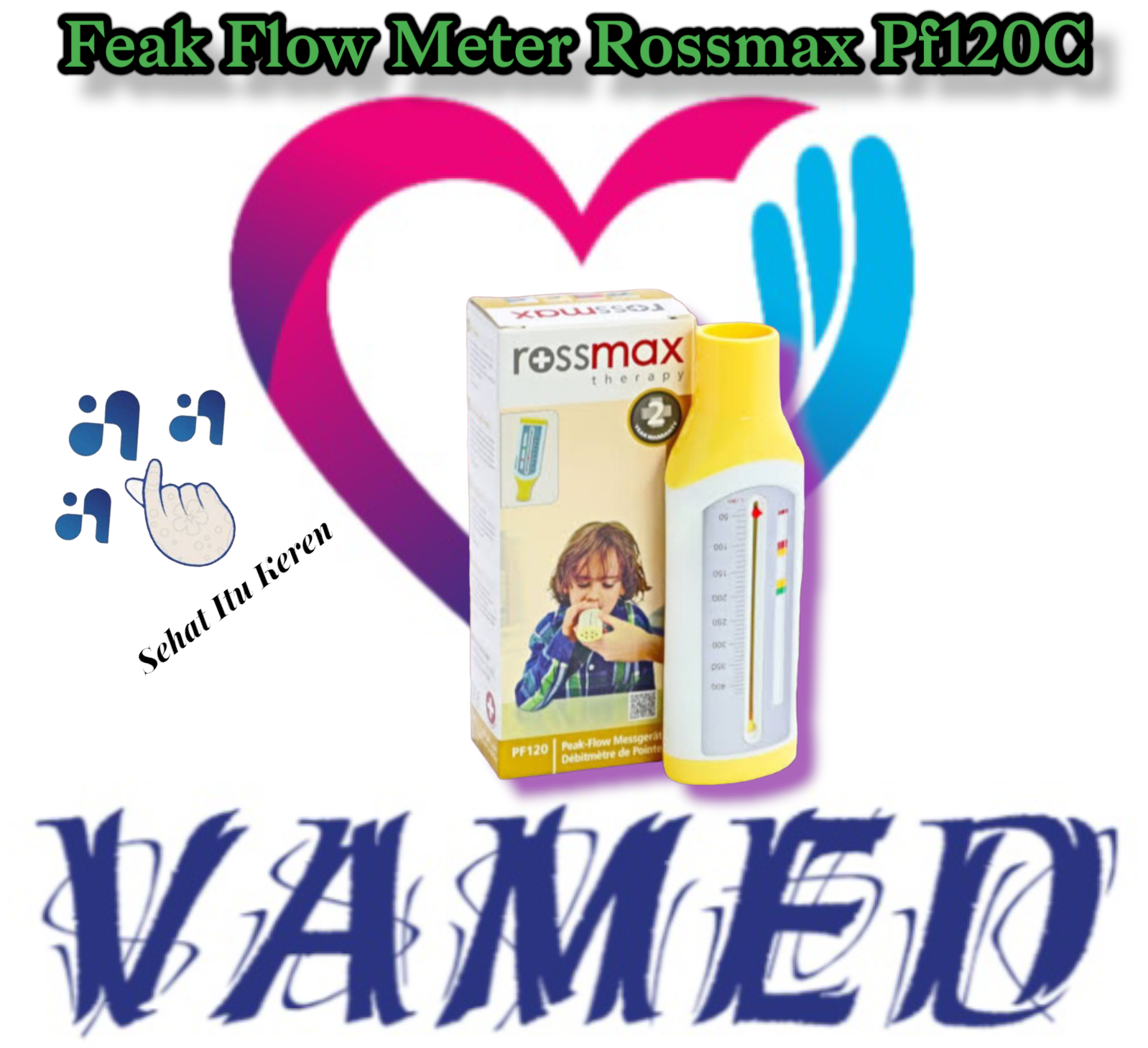 Alat Cek Asma Pada Anak/Rossmax Peak Flow Meter PF 120C | Lazada Indonesia