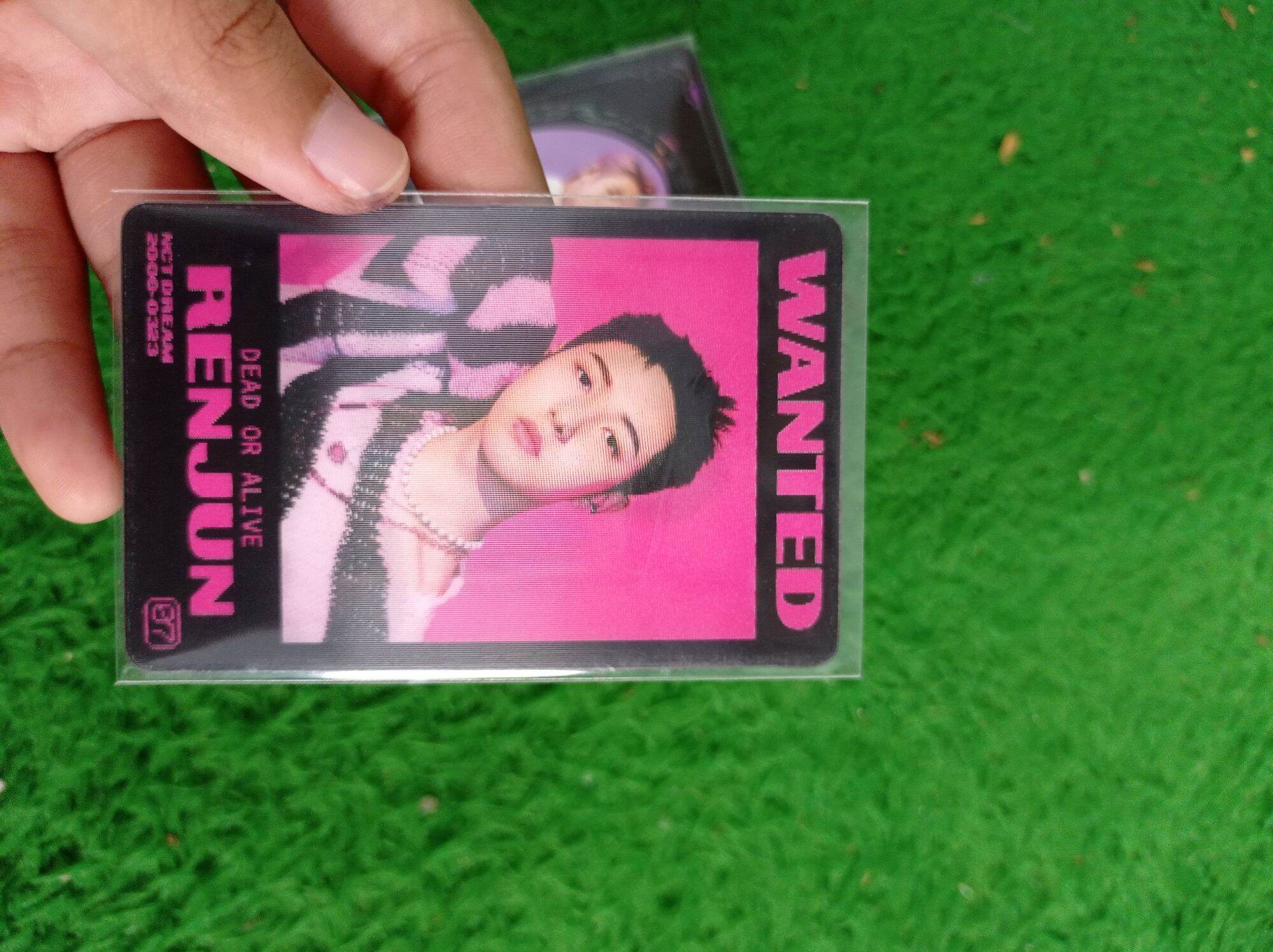 pc photocard nct dream official renjun lenti beatbox glitch mode yearbook yb universe card uc ...