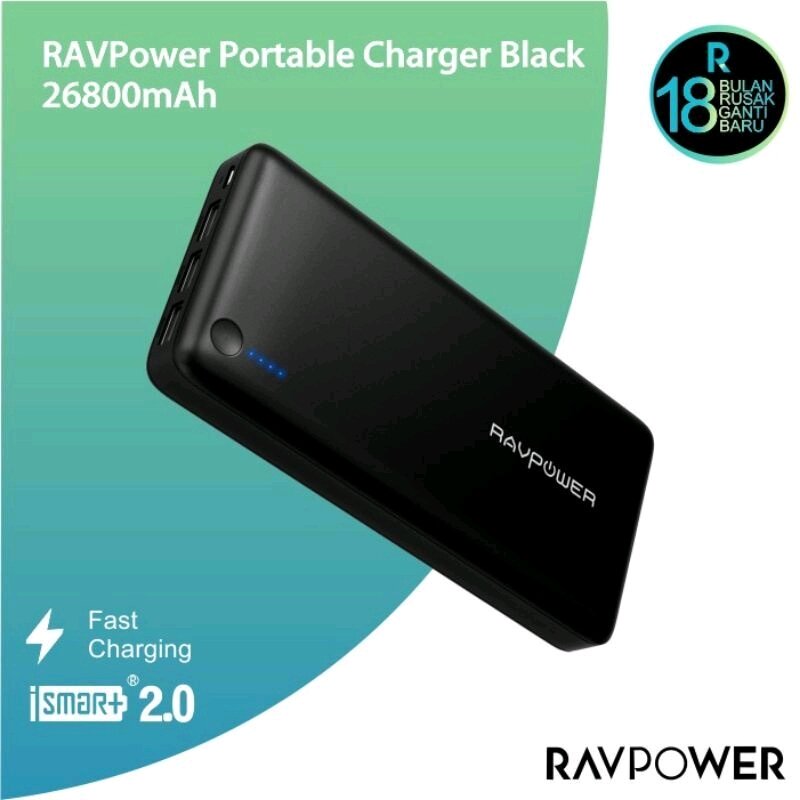Ravpower RP PB41 Powerbank 26800mAh Extreme Series Original | Lazada ...