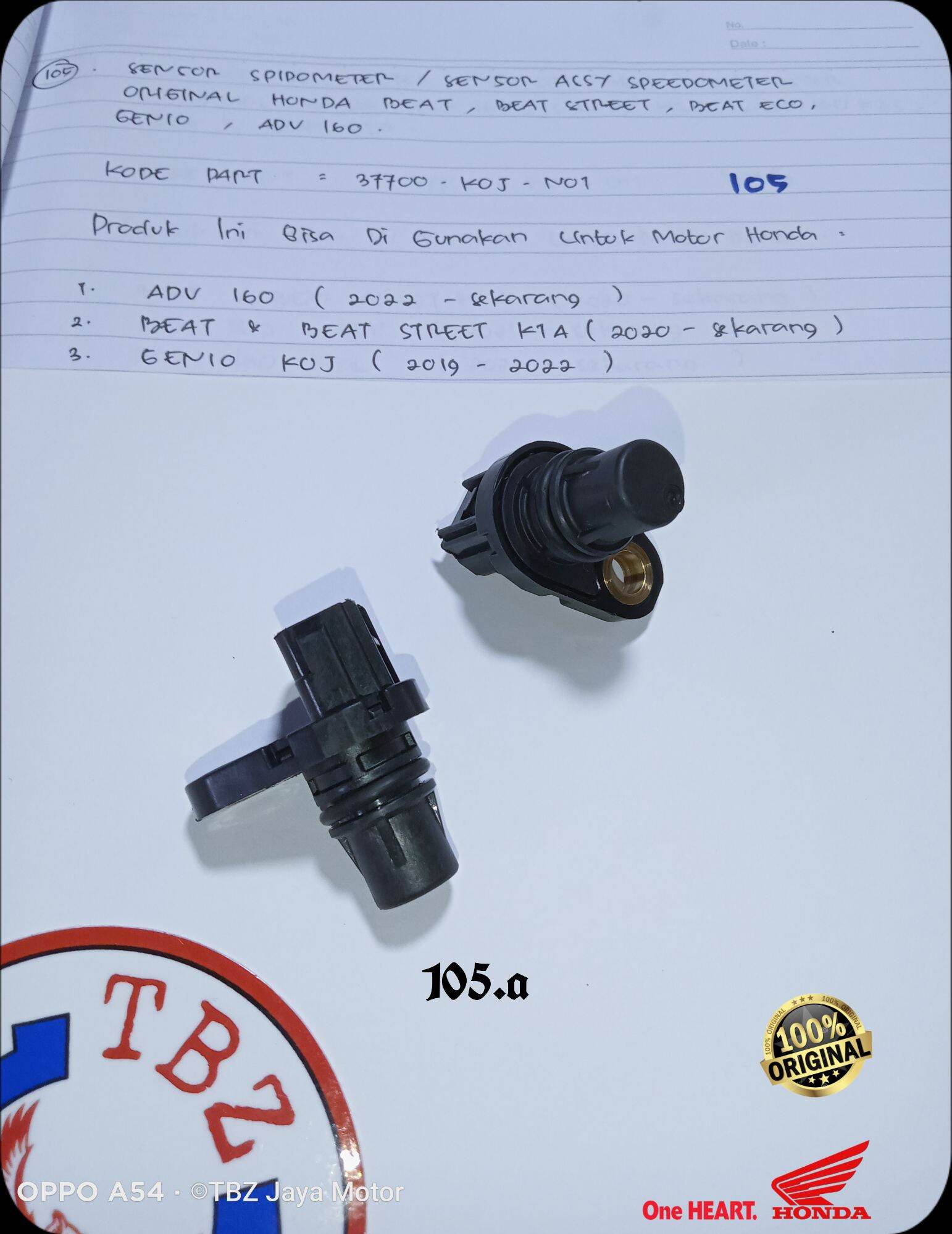 sensor spidometer beat adv 160 beat street genio sensor kecepatan ...