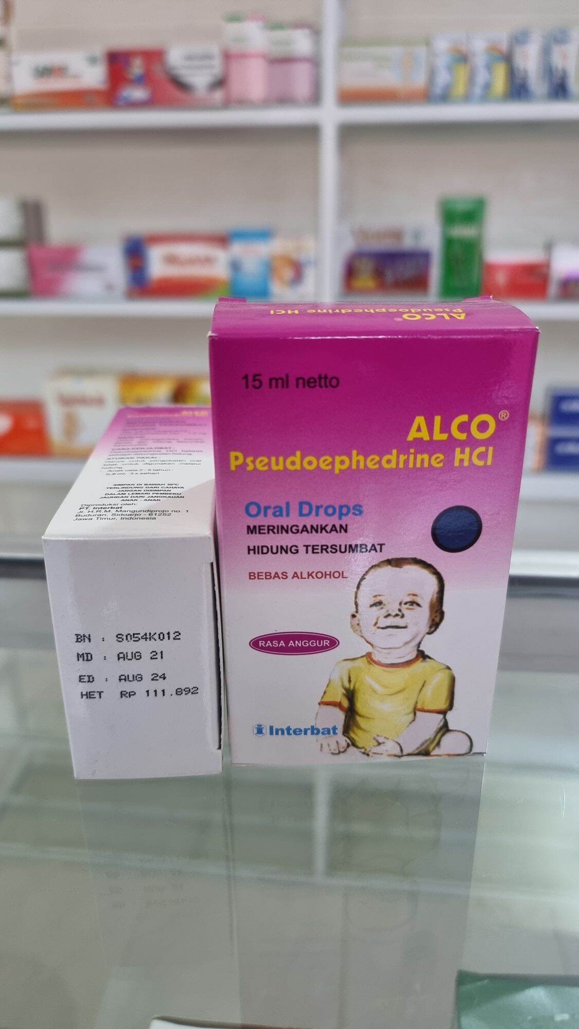 ALCO ORAL DROPS PERBOTOL ISI 15ML EXP AUG 2024 | Lazada Indonesia