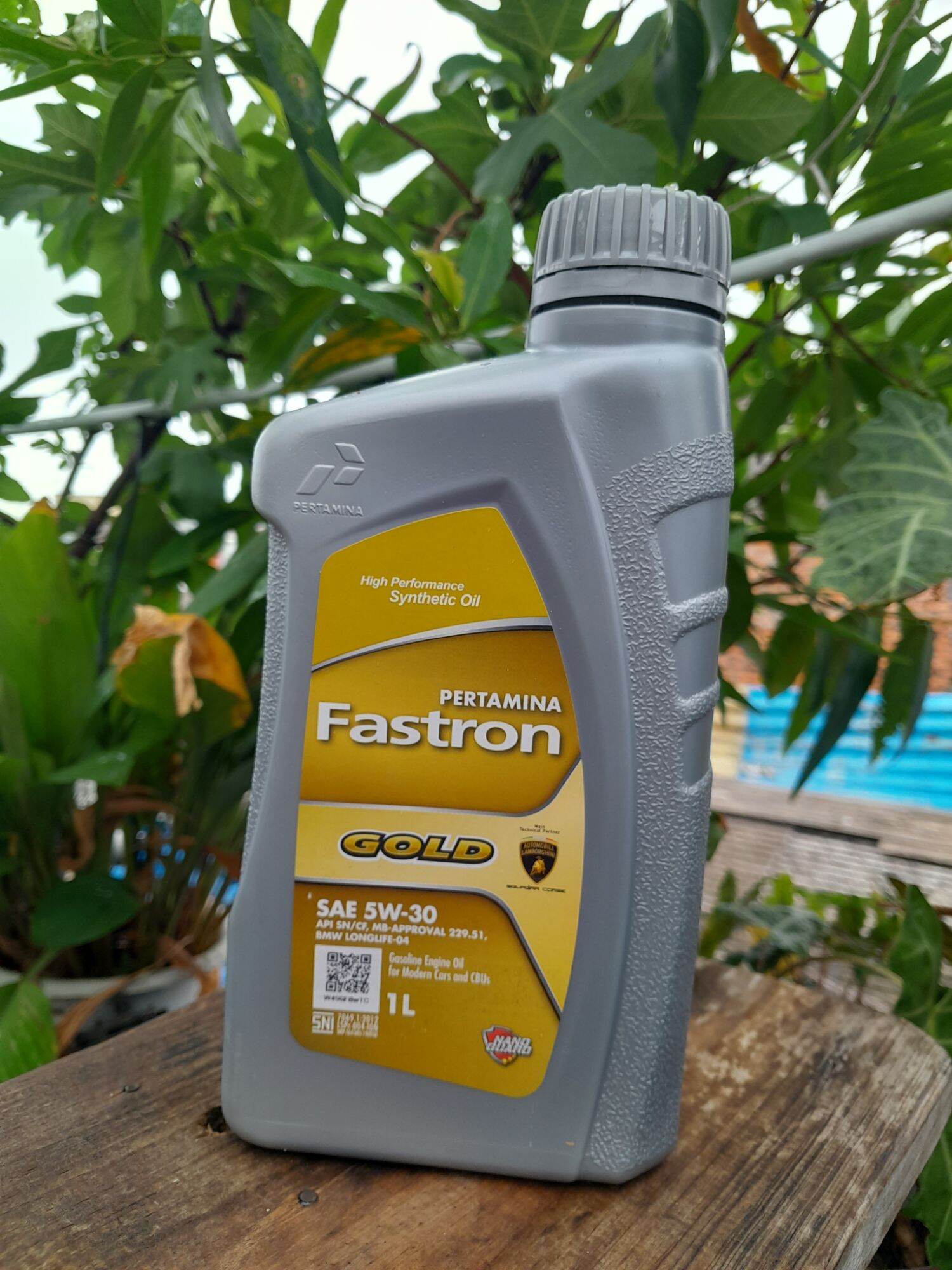 Pertamina Fastron Gold 5W-30 API SN/CF 1liter | Lazada Indonesia