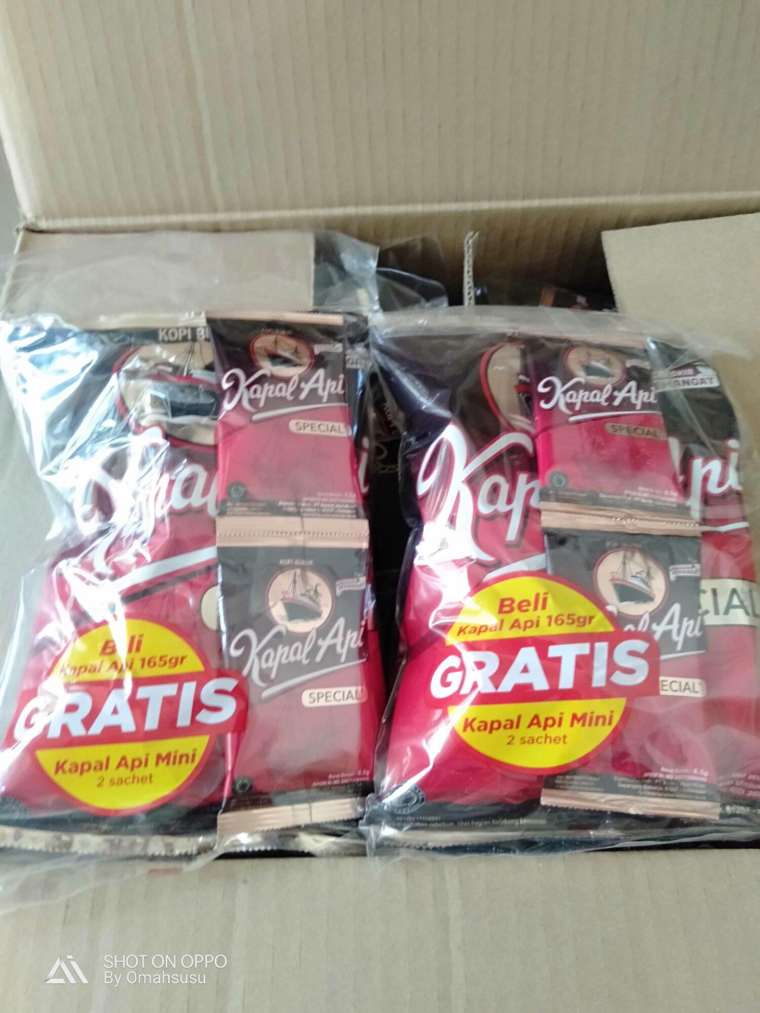 Kapal api spesial mix 165g bonus 2 sachet/KOPI KAPAL API 165G/Kopi ...