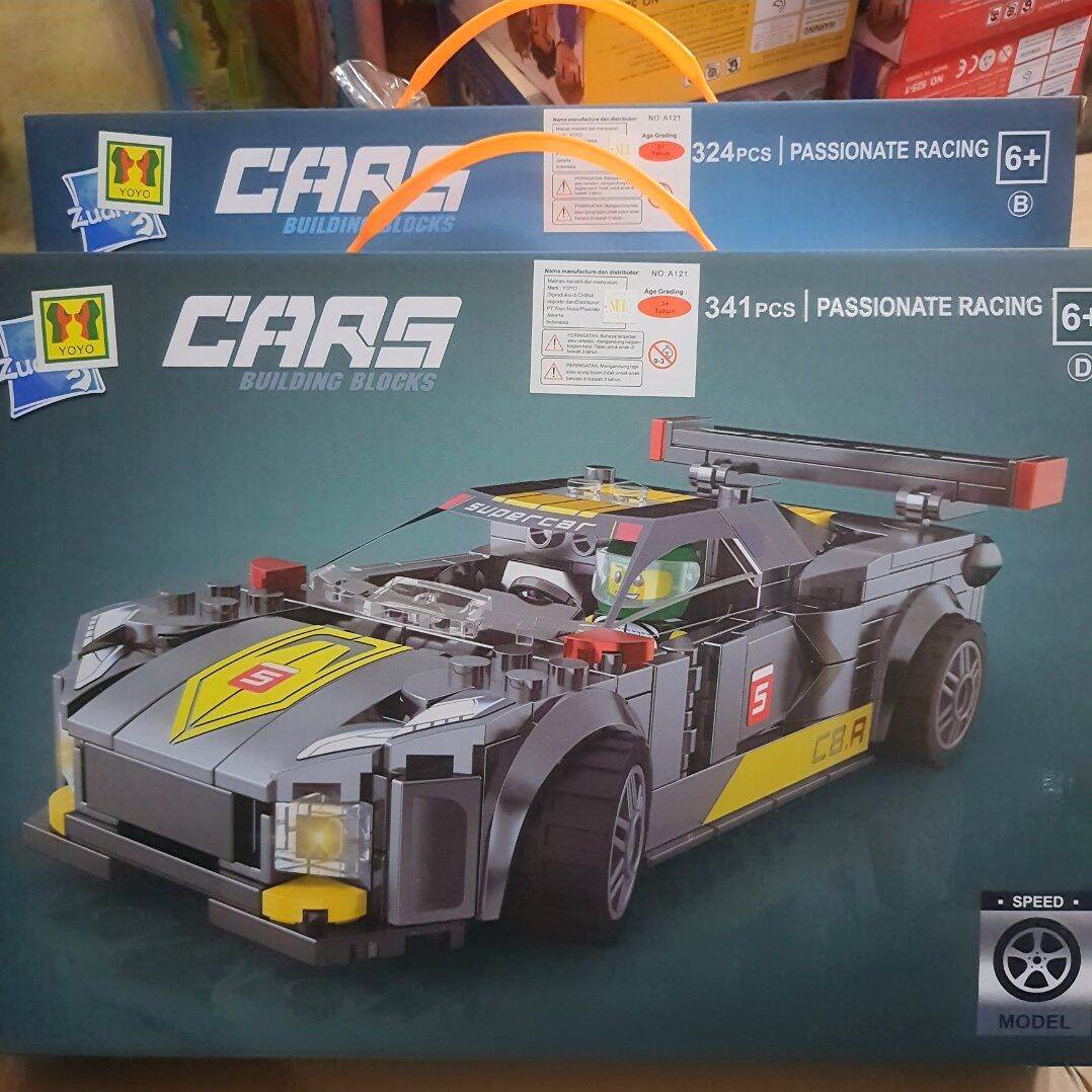 Mainan Building Block Racing Car Lego Mobil Balap | Lazada Indonesia