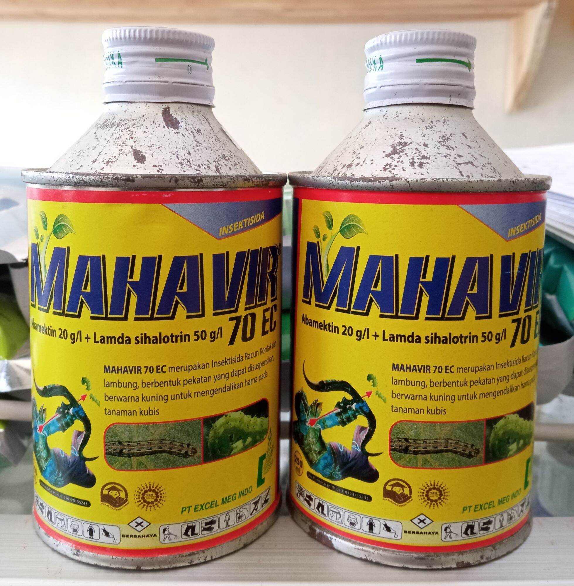 INSEKTISIDA MAHAVIR 70 EC 250 ML OBAT ULAT | Lazada Indonesia