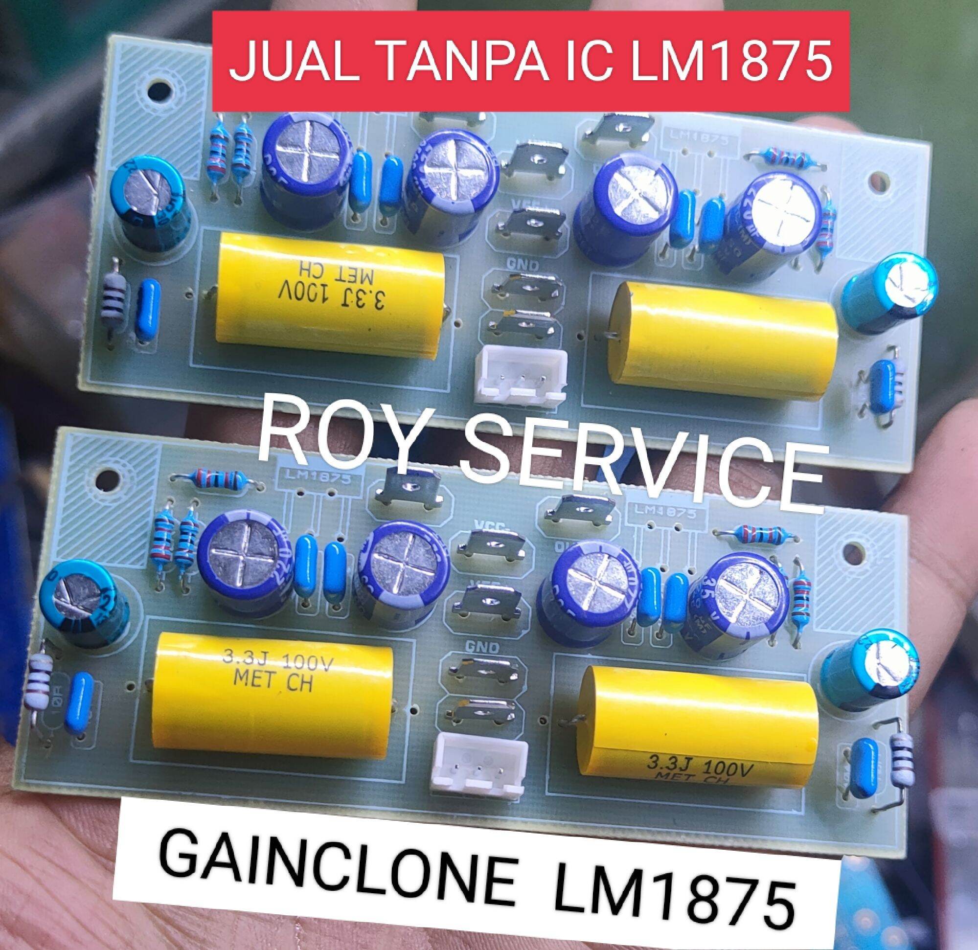 Kit Power LM1875 / LM1875 Sablon Putih / Kit Power Amplifier LM1875 ...