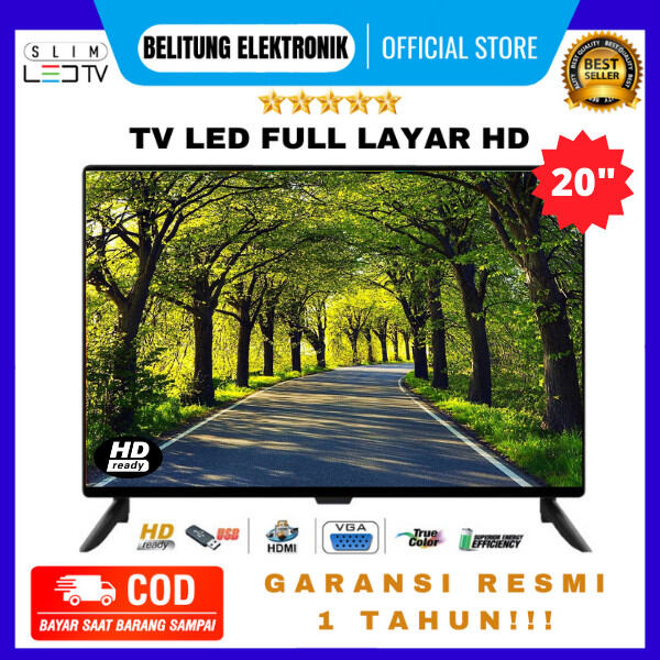 TV LED Full Layar 20 Inch MONITOR TV Support HDMI VGA USB2.0 | Lazada ...
