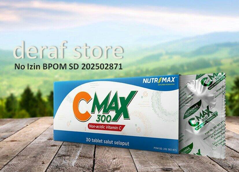 Nutrimax C Max 300 isi 30 Tablet | Lazada Indonesia