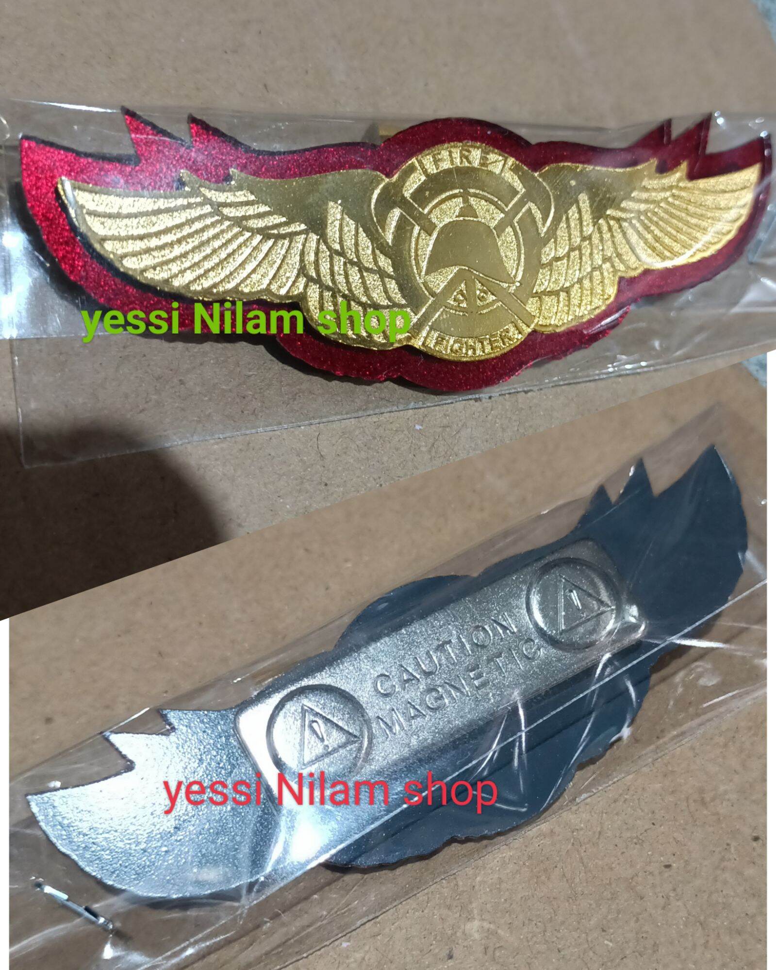 wing pemadam mika magnet / wing damkar mika magnet | Lazada Indonesia