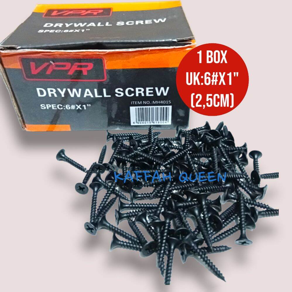 SEKRUP GYPSUM 1 INCH 2,5 CM | Lazada Indonesia