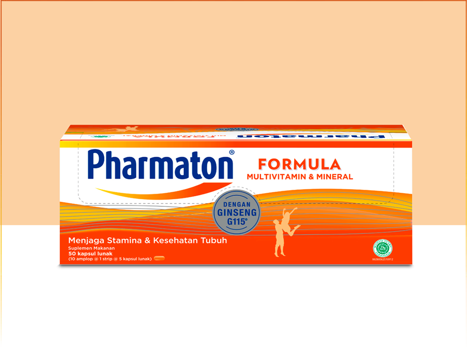 Pharmaton GO 1 strip isi 5 Tablet dengan Gingseng Pharmaton Formula Multivitamin | Lazada Indonesia