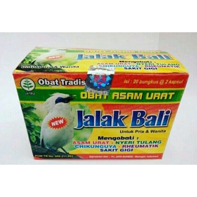 Jalak Bali Kapsul Isi 20 Sachet 2 Kapsul | Lazada Indonesia
