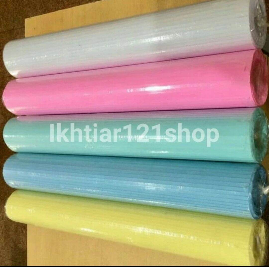 isi 10 pcs kertas karton Manila polos warna putih hitam biru pink ...