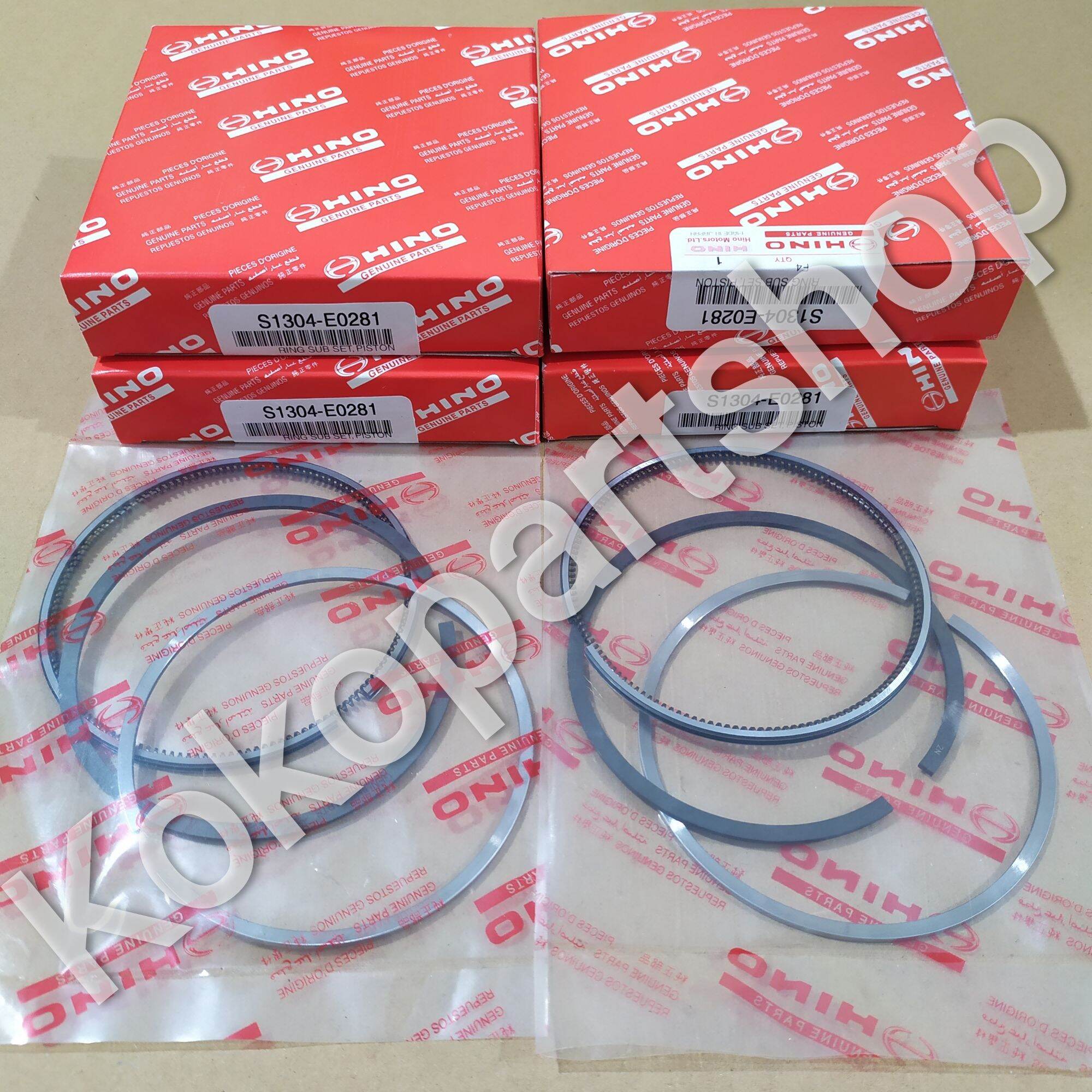 Ring seher piston set Dyna Dutro 130ht Ht130 standar | Lazada Indonesia