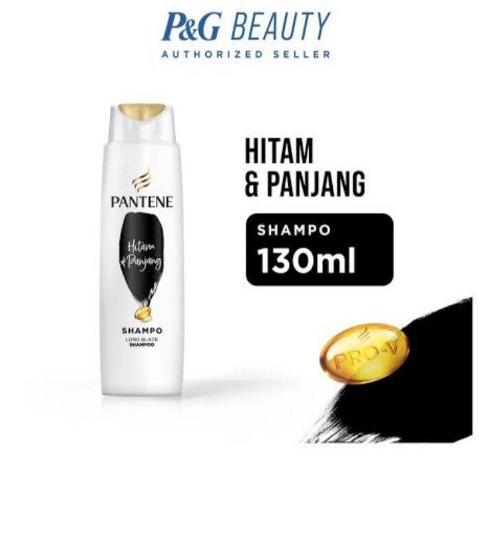 Shampo Pantene Hitam & Panjang 130ml | Lazada Indonesia