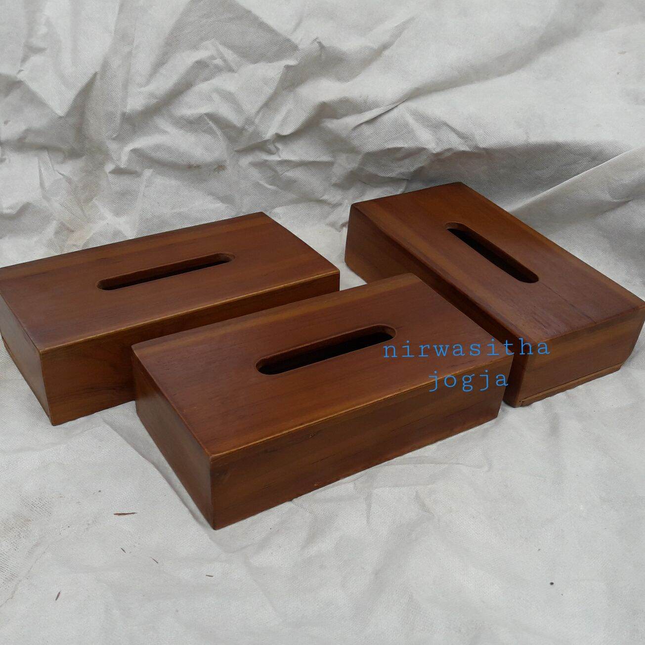 Kotak Tisu Tissue Box Kayu Jati ~ Box tissue Tempat Tissue Kayu ...