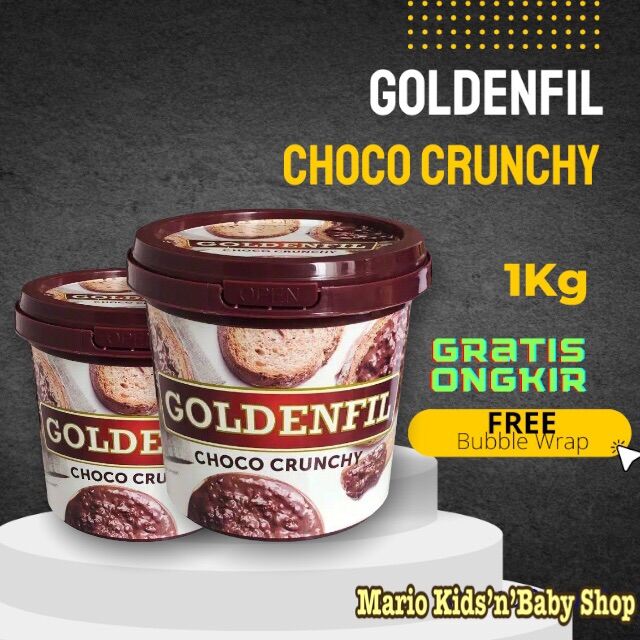 GOLDENFIL CHOCO CRUNCHY 1Kg | Lazada Indonesia