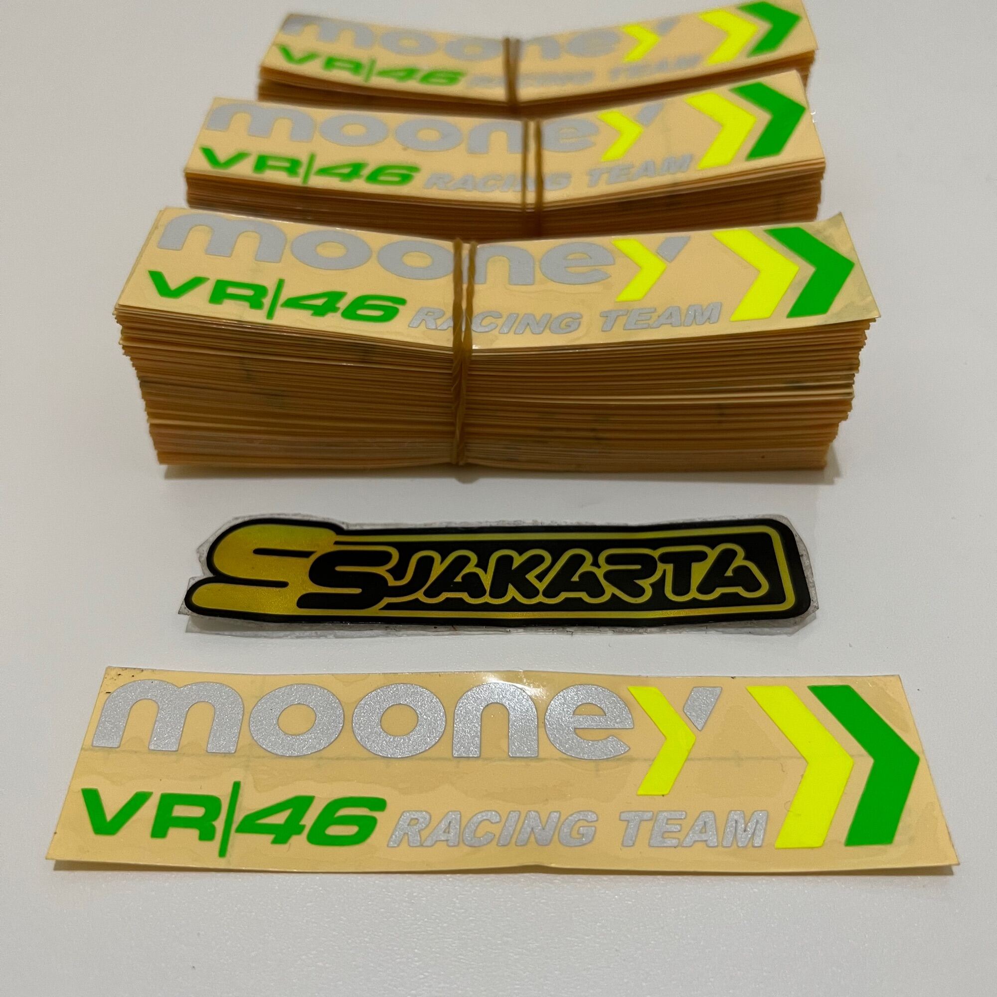 STIKER Sticker MOONEY VR46 RACING TEAM Cutting | Lazada Indonesia