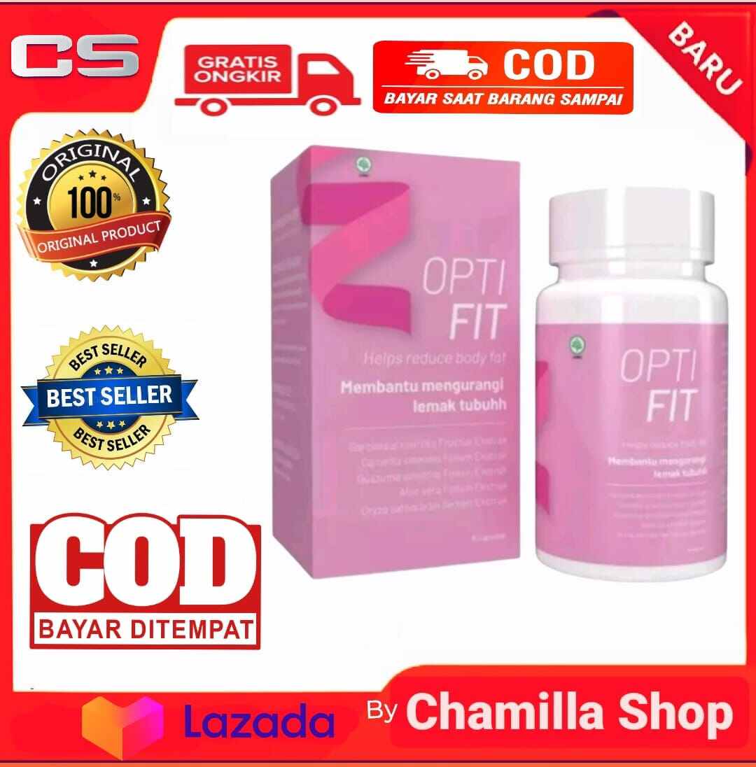 OPTIFIT Asli Obat Pelangsing Badan & Penurun Berat Badan Obat Diet ...