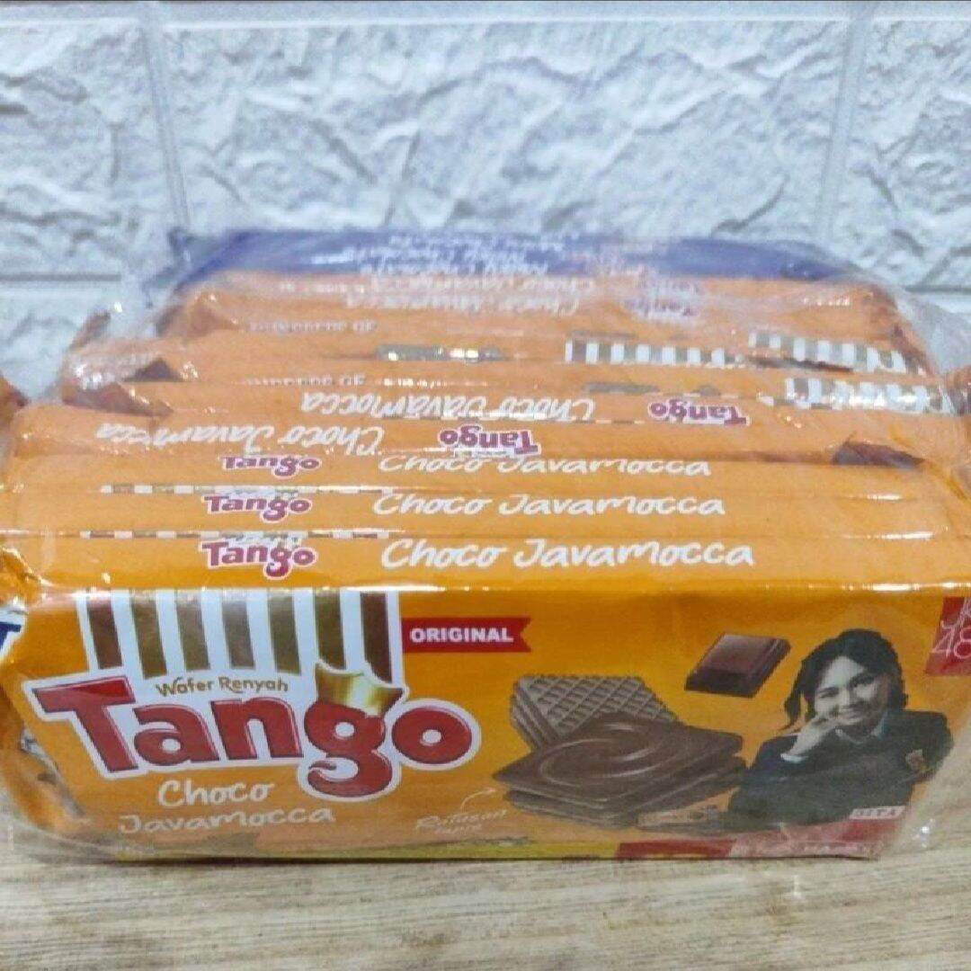 TANGO WAFER 35gr X JKT48, harga 1 bungkus isi 10 pack (+bonus 4 pcs ...
