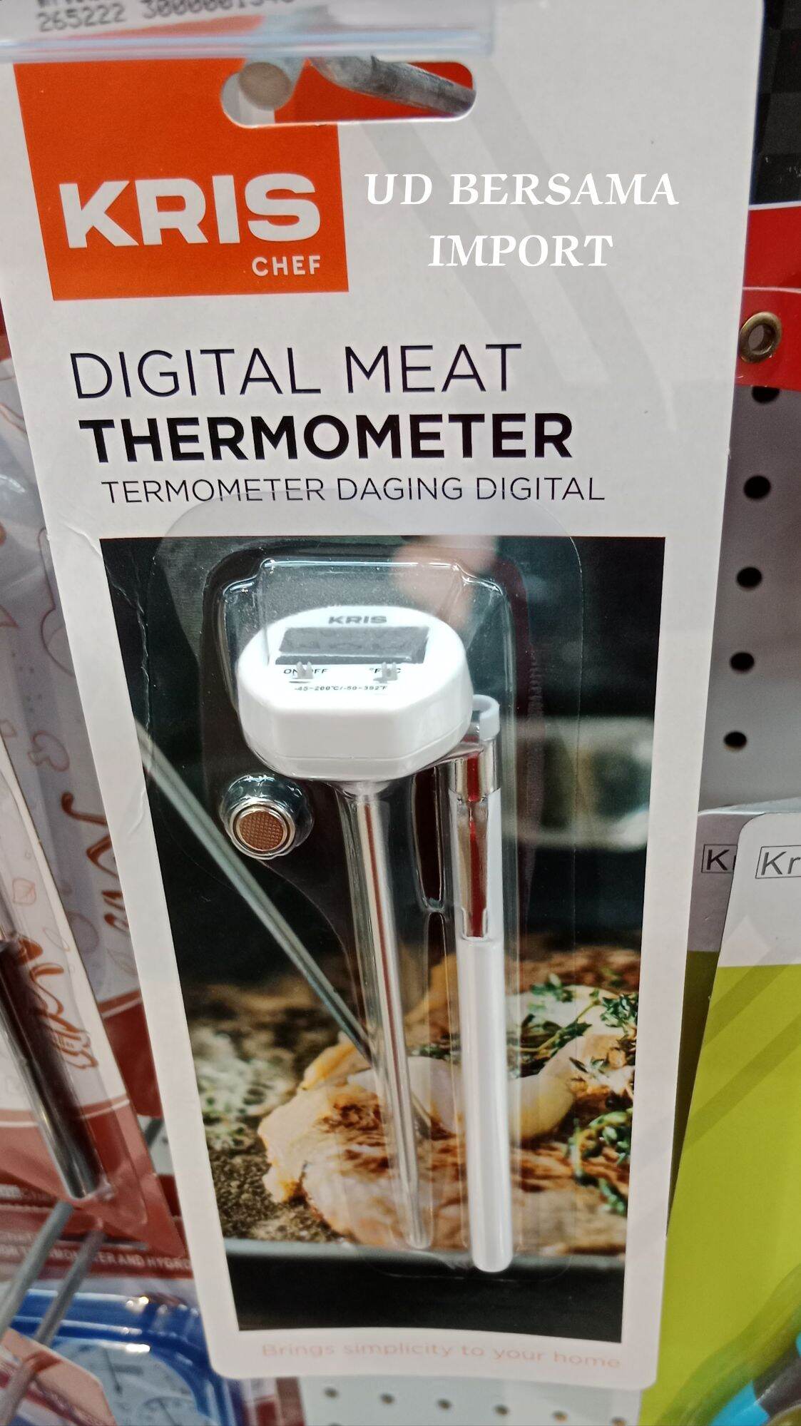 Termometer Digital Universal E274/Termometer Daging Digital Krischef ...