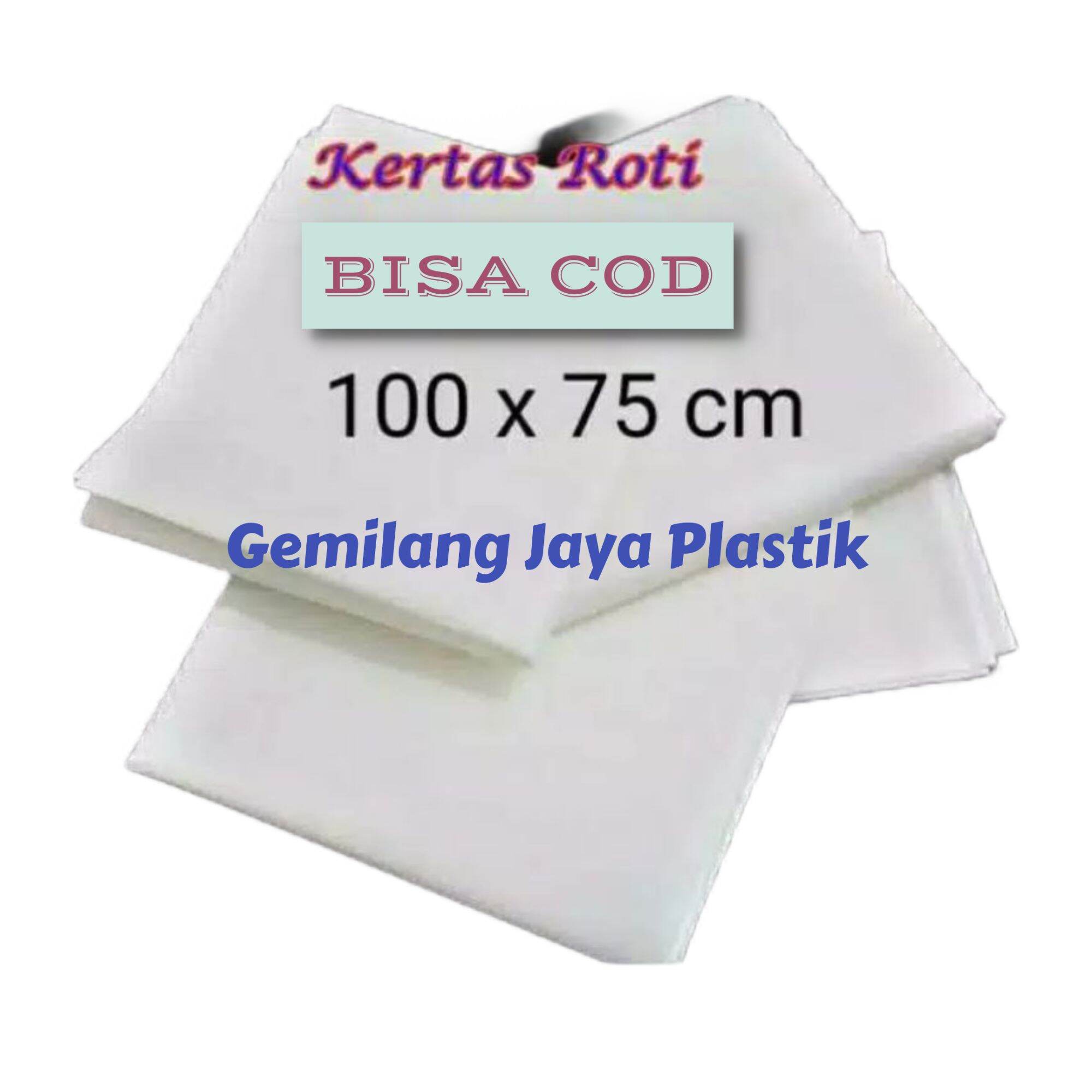 KERTAS ROTI Baking Paper 75cm x 100cm ALAS LOYANG / ALAS ROTI Cookies ...