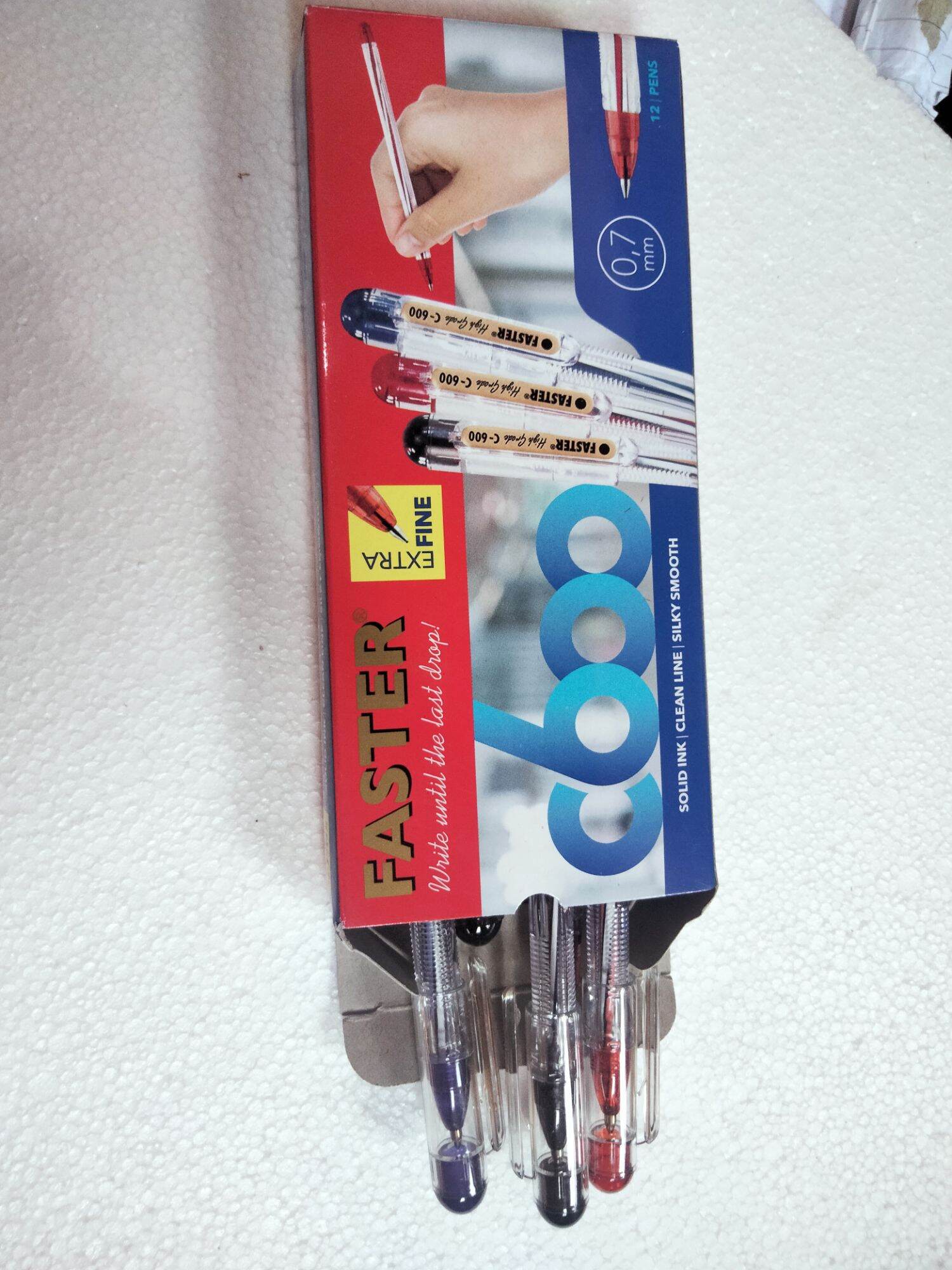 PULPEN FASTER C600 PER 1 PAK ISI 12 PCS | Lazada Indonesia