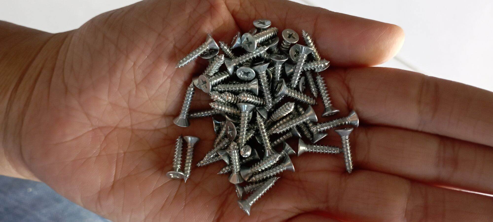 Skrup Sekrup Tapping Baut Mur Screw JF Kayu Mebel Olimpik 10 pcs ...