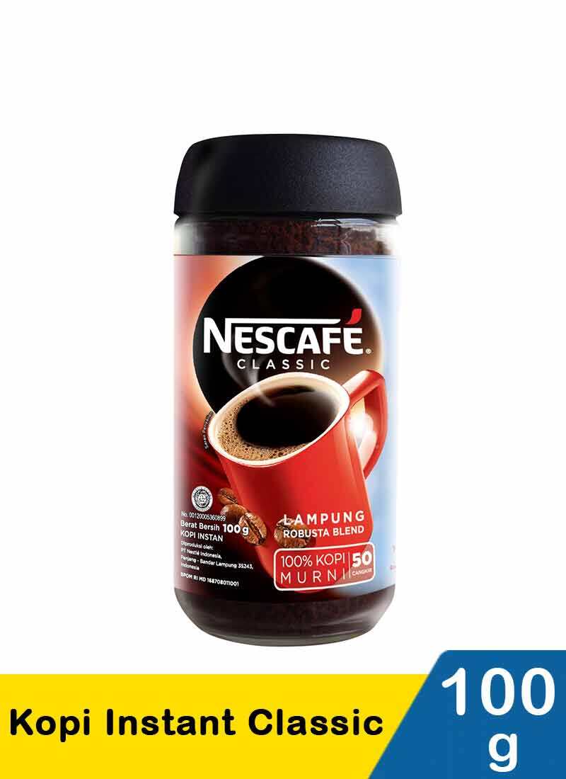 Nescafe Kopi Instant Classic 100g | Lazada Indonesia