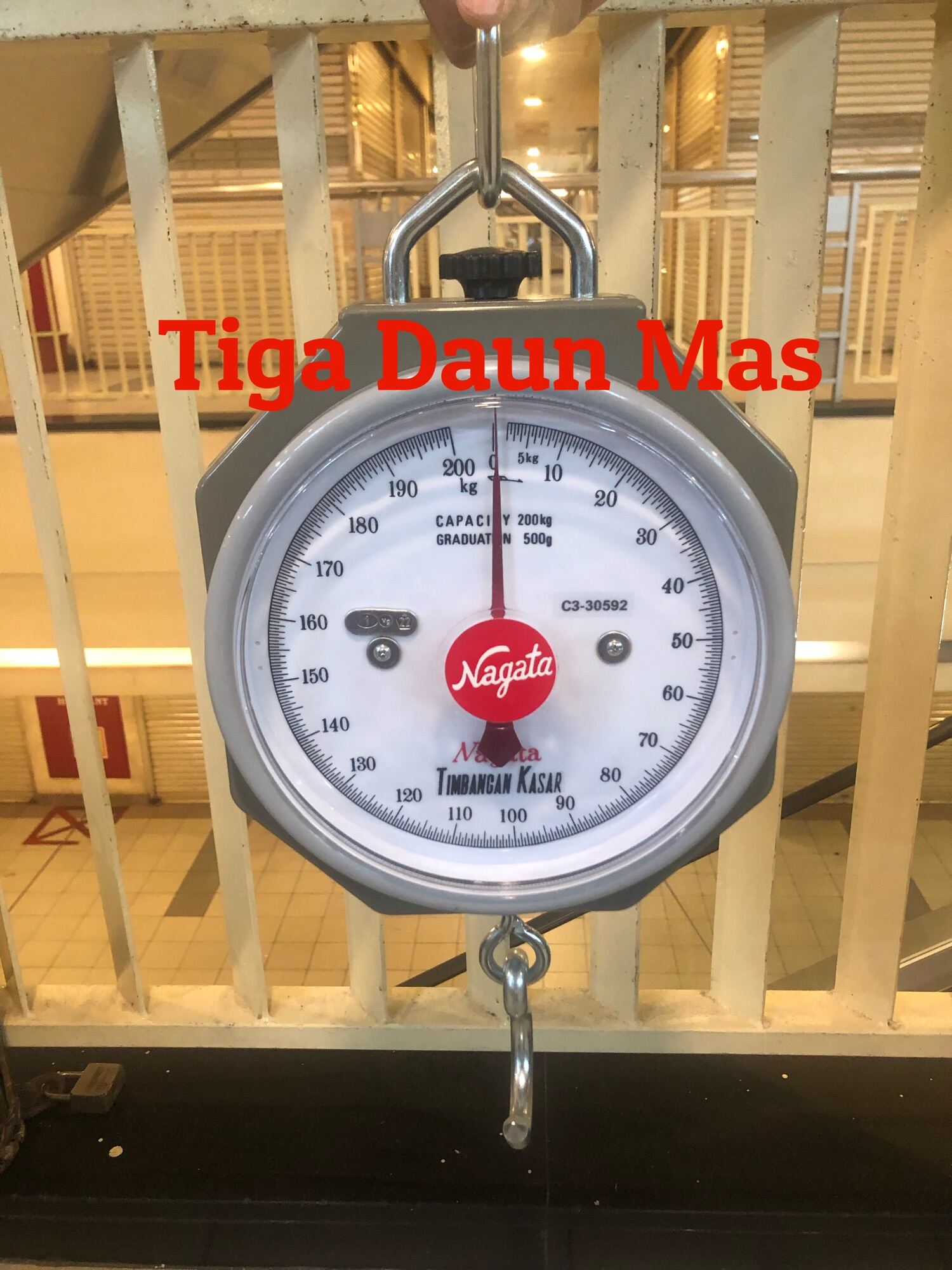 Timbangan Gantung Jarum Nagata Taiwan C3 Kapasitas 200 Kg | Lazada Indonesia