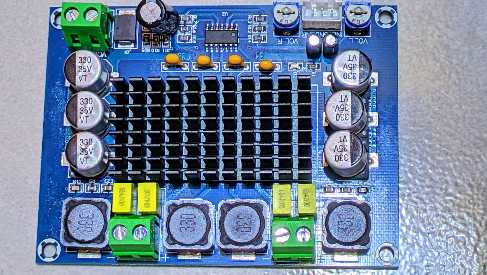 ORIGINAL Kit Power Amplifier Stereo 120W Class D TPA3116 M543 XH - M543 ...