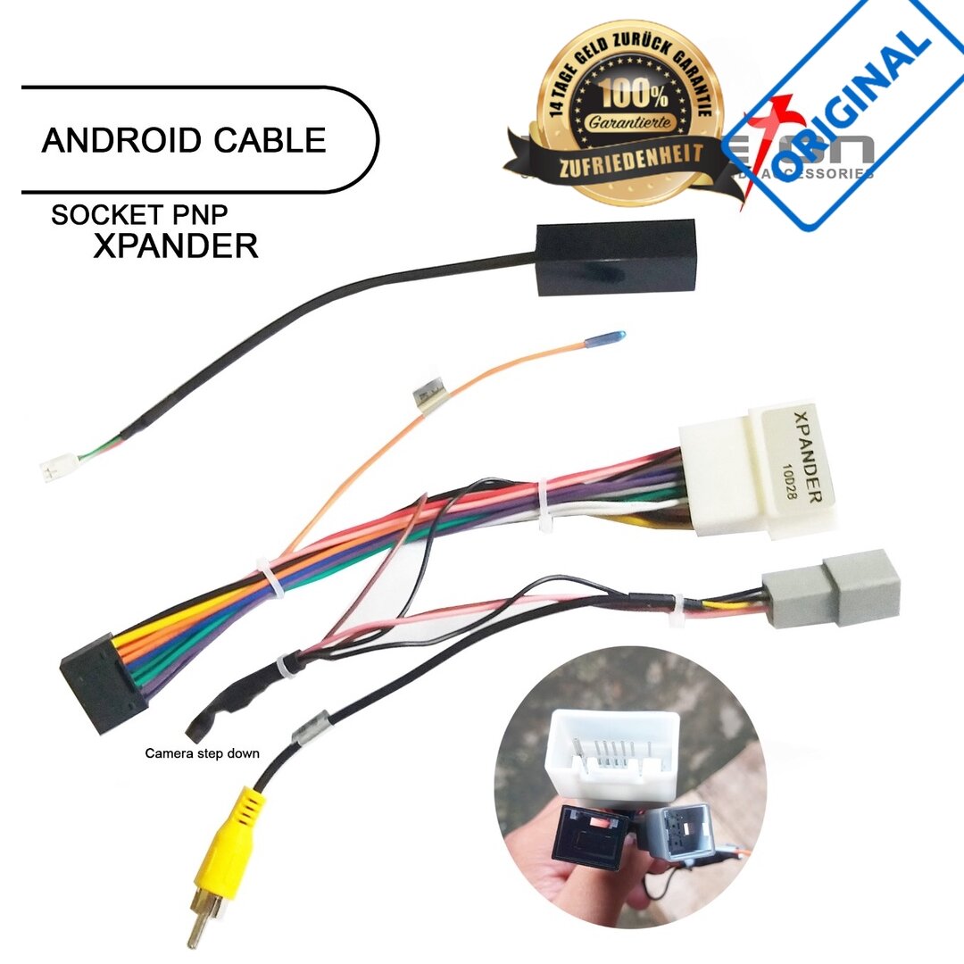 Paket Lengkap Soket Double din Android Plug n Play Mobil Xpander ...
