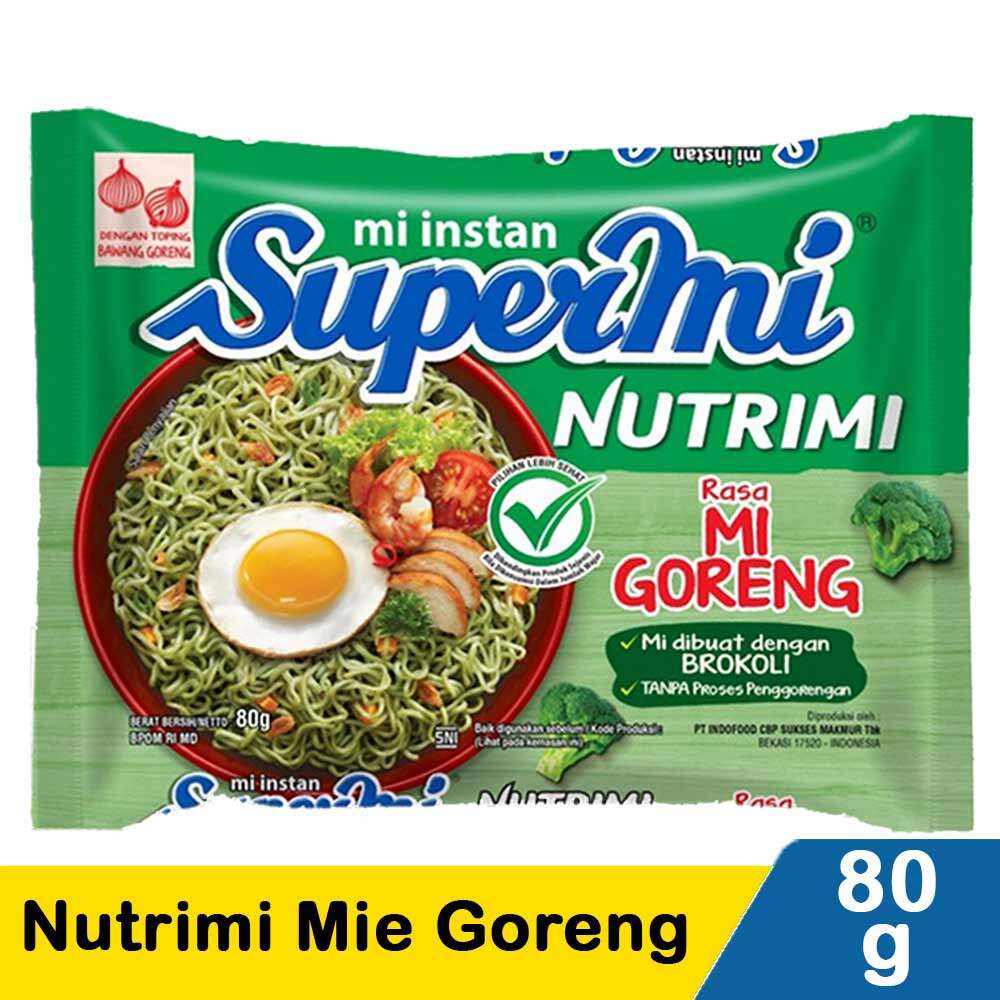 Mie Instan Supermi Nutrimi Rasa Indomie Goreng | Lazada Indonesia