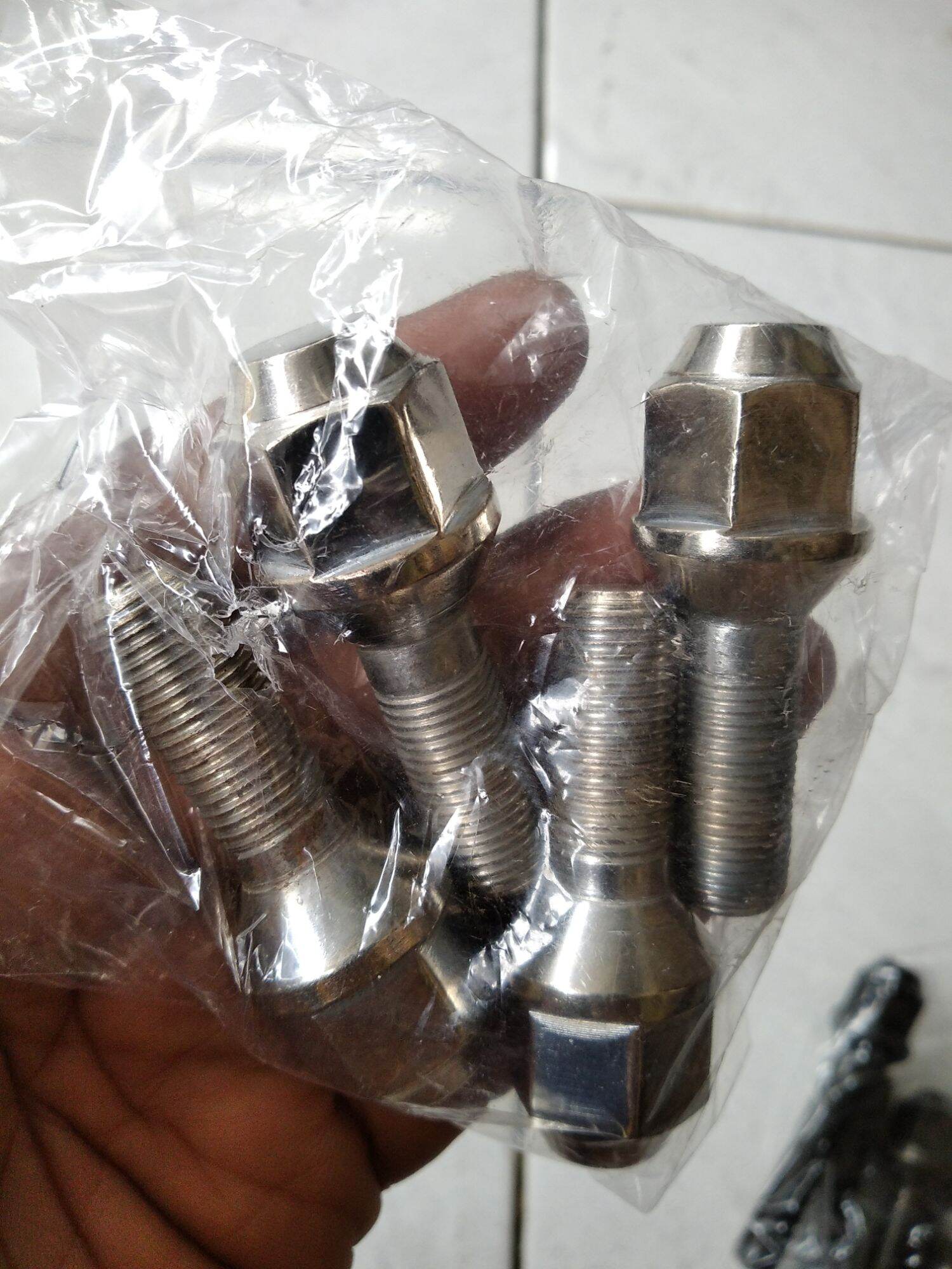 baut roda peugeot ukuran standar 5,5 cm velg racing 1 set 4 pcs ...