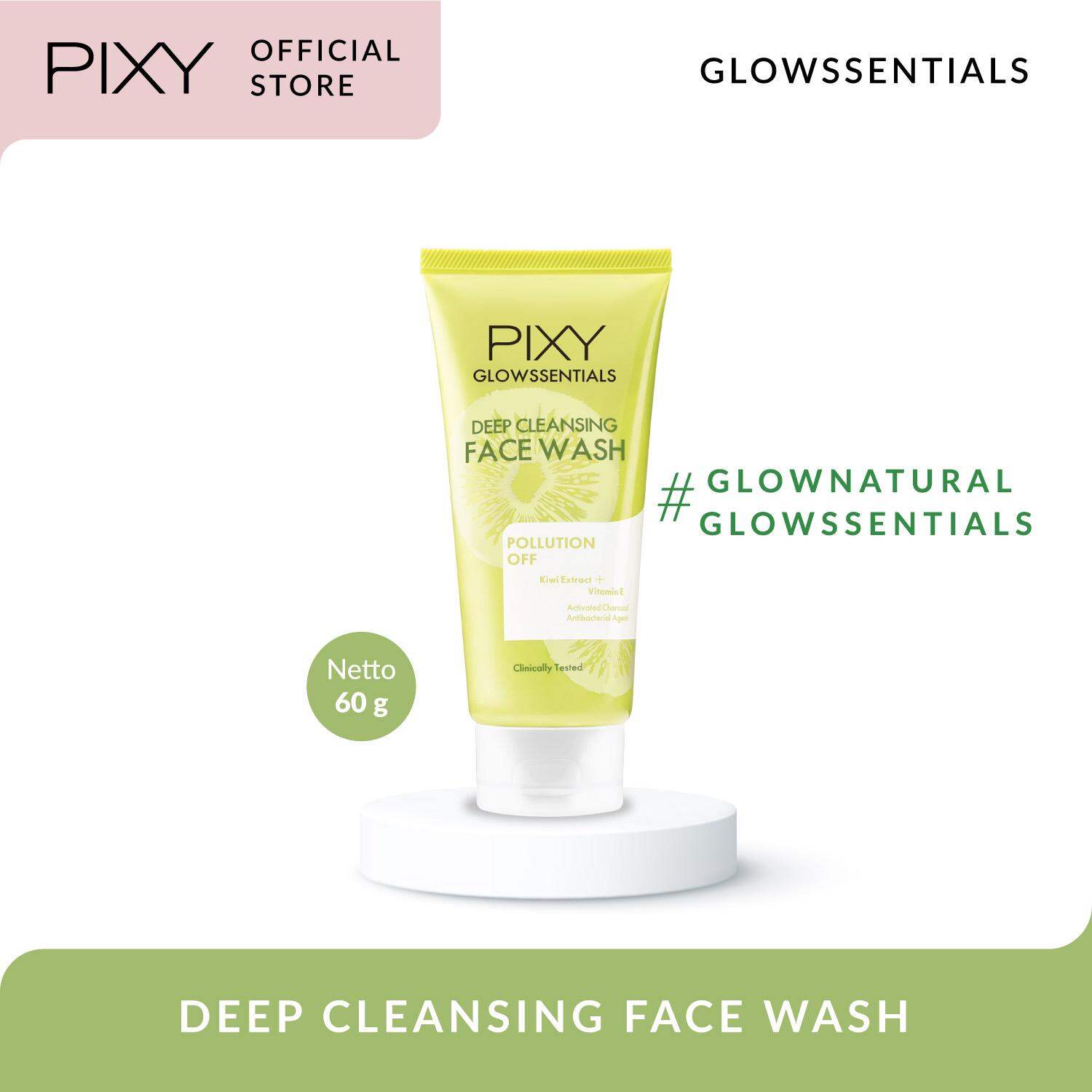 Pixy Glowssentials Deep Cleansing Face Wash CM | Lazada Indonesia