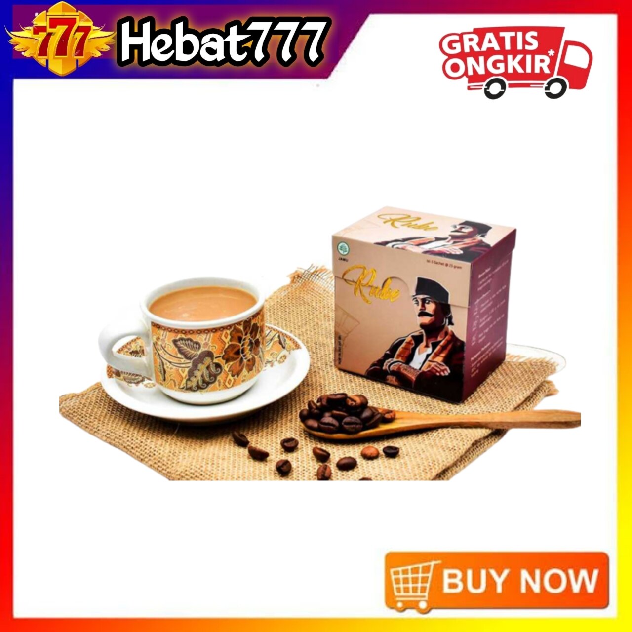 (Hebat777) Kopi Rube Original Kopi Rube Kopi Kuat Tahan Lama Pria ...
