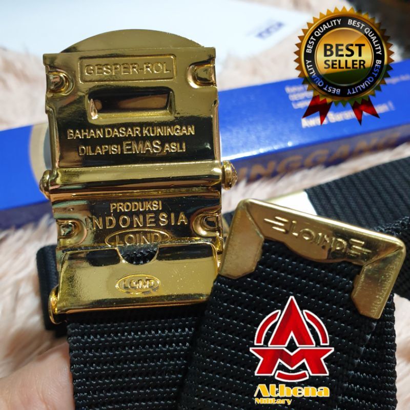 Sabuk Satpam Loind Slorok Roll | ikat pinggang Satpam Loind slorok | Lazada Indonesia