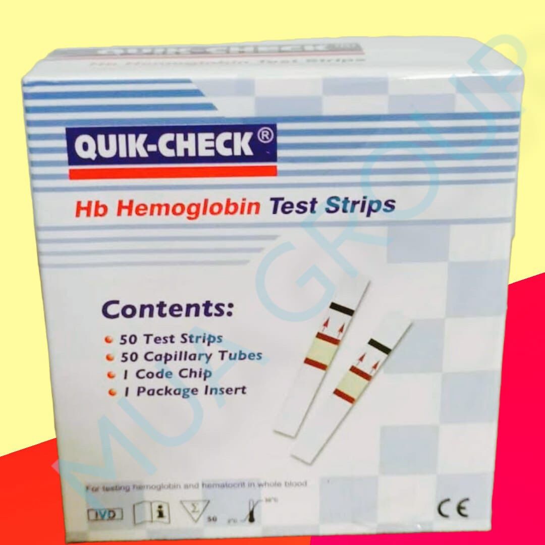 Strip HB Hemoglobin Quik Check | Lazada Indonesia