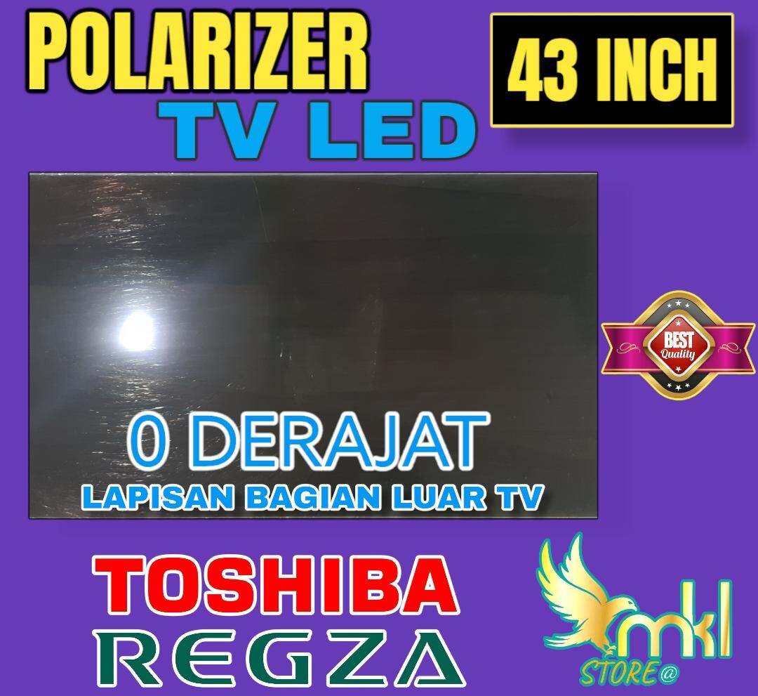 POLARIS POLARIZER TV LCD LED 43" INCH O"DERAJAT PELAPIS PLASTIK FILM KHUSUS UNTUK BAGIAN LUAR ...