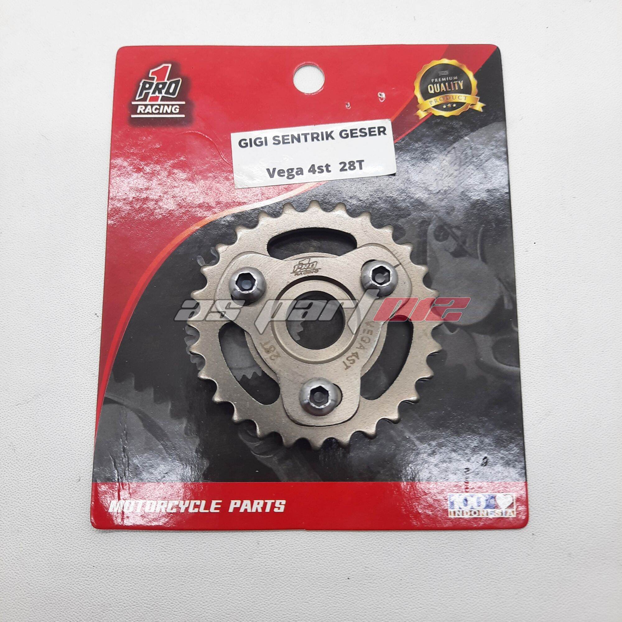 GIGI SENTRIK RACING VEGA 4ST GIGI GESER TIMING PRO1 RACING ORIGINAL ...