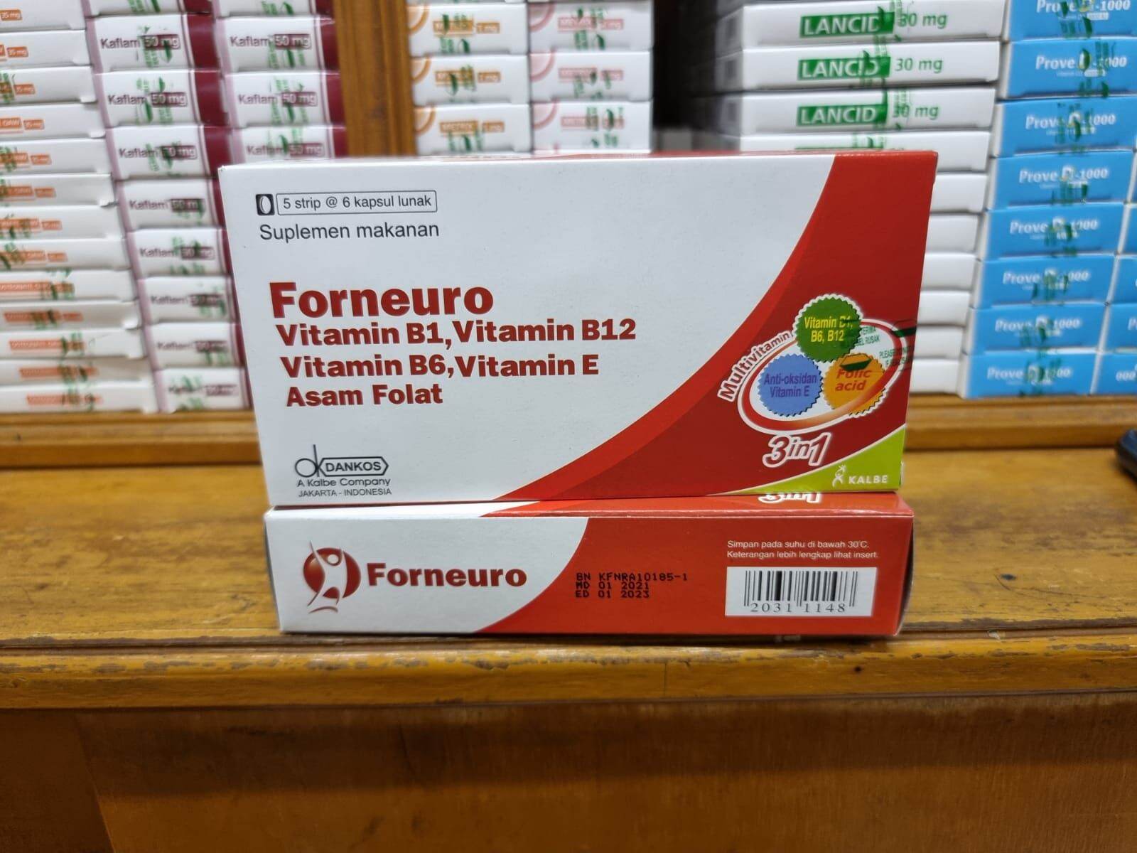FORNEURO PER BOX ISI 30 CAPS EXP JAN 2023 | Lazada Indonesia