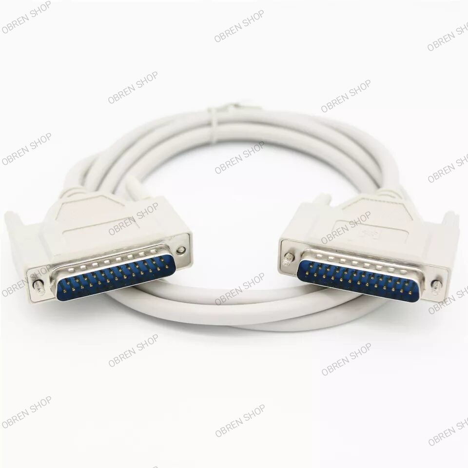 NETLINE KABEL LPT PARALEL DB25 PIN MALE TO MALE 1,5 METER | Lazada ...