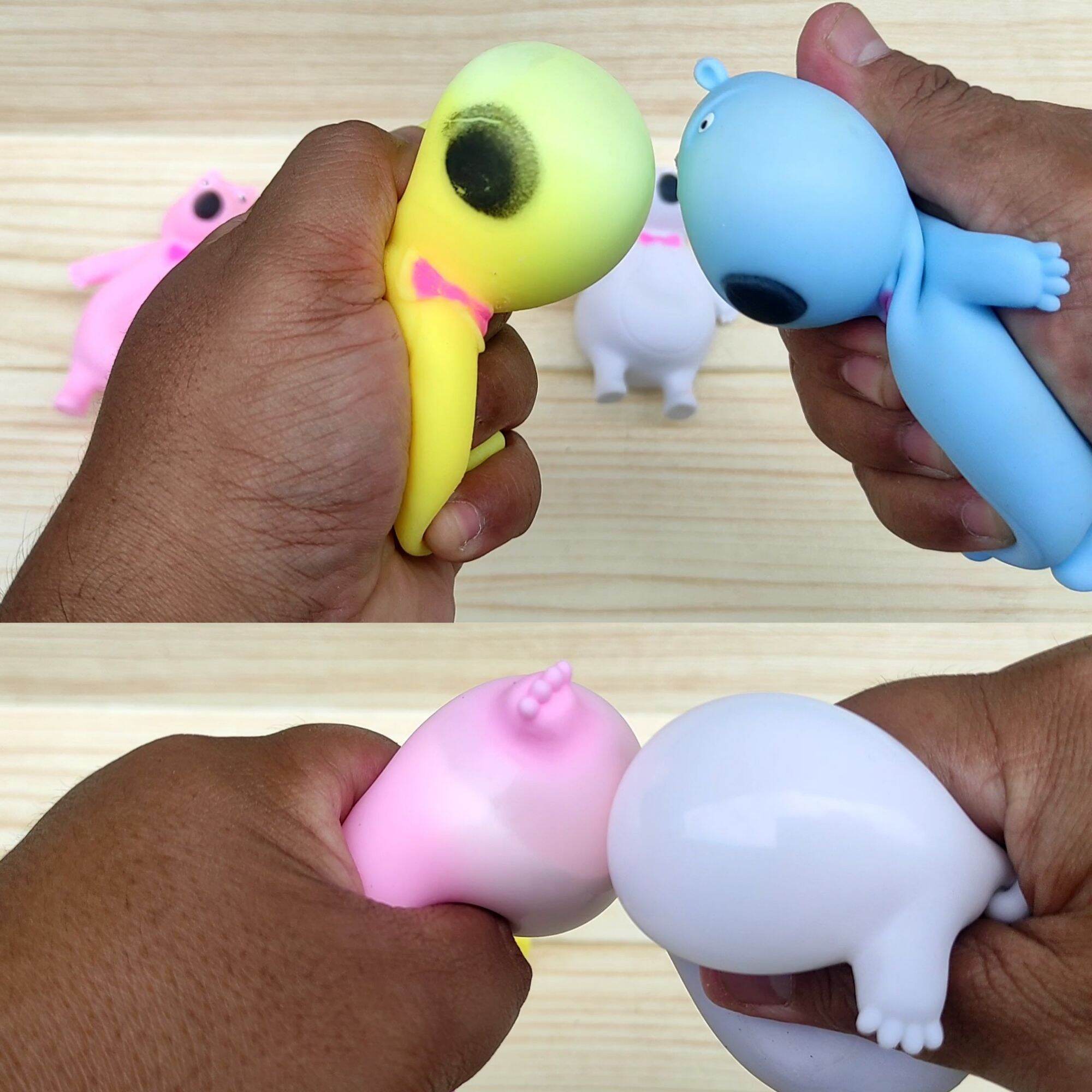 Squishy Splat Toys Anti Stress Winnie Bear Beruang | Lazada Indonesia