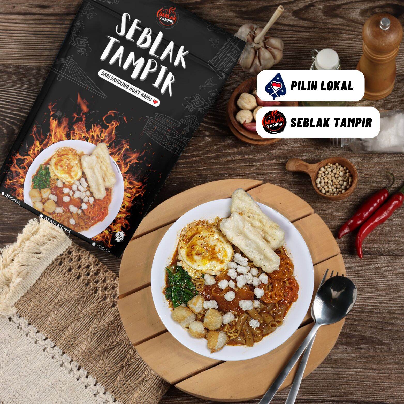 [NEW PRODUK] Seblak Instan Tampir rempah khas dari Bandung - Viral di ...