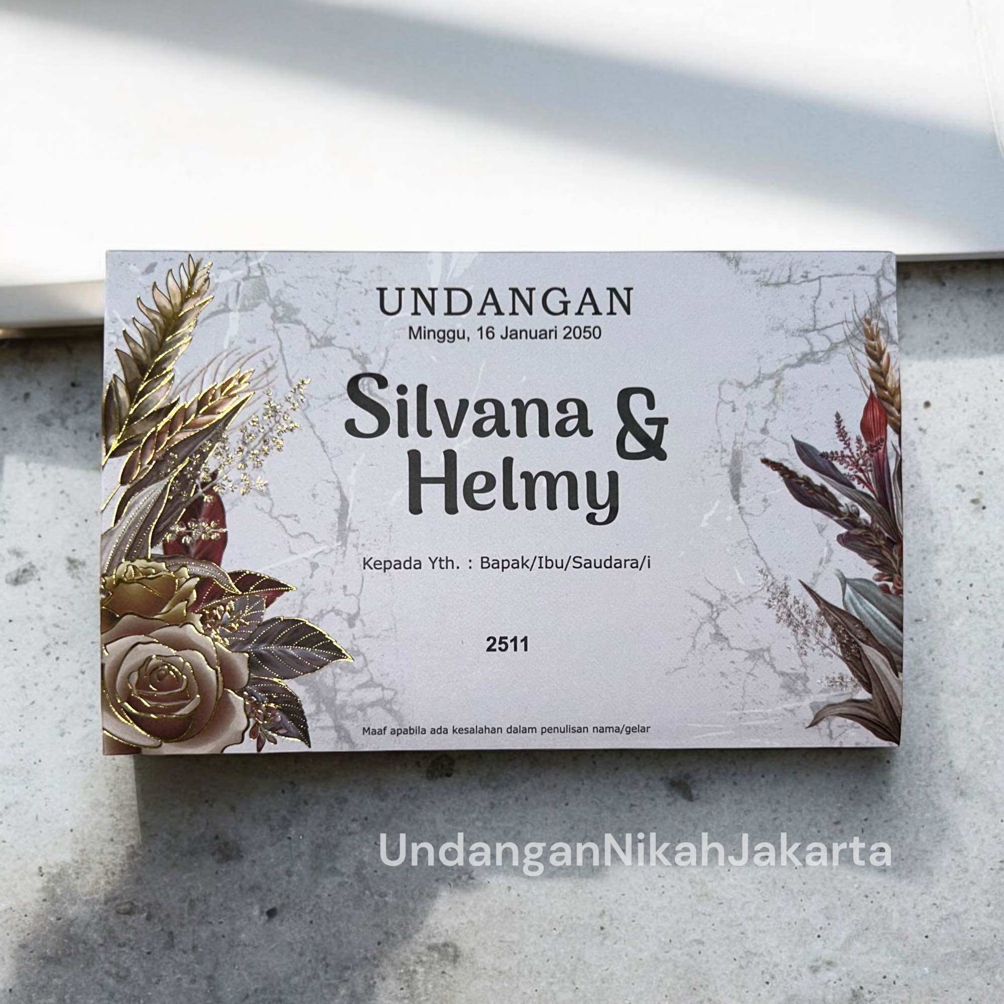 Blangko Undangan Kosong Pernikahan Erba BLANKO UNDANGAN MURAH Simple ...